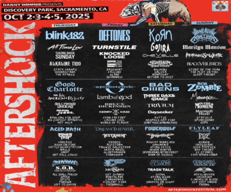 Aftershock 2025: West Coast’s Biggest Rock Festival Returns with Epic ...